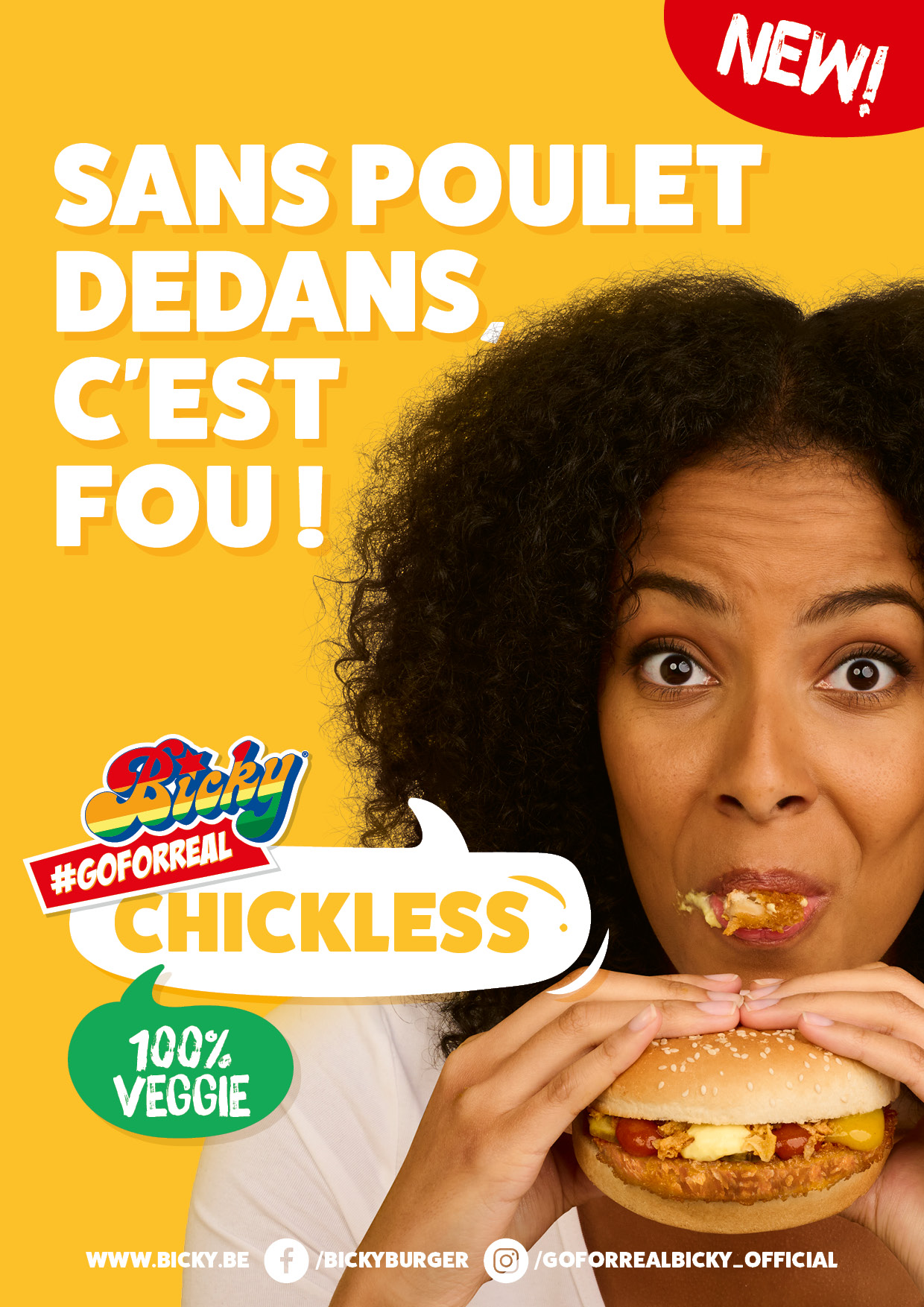 Bicky Chickless Poster - Bicky